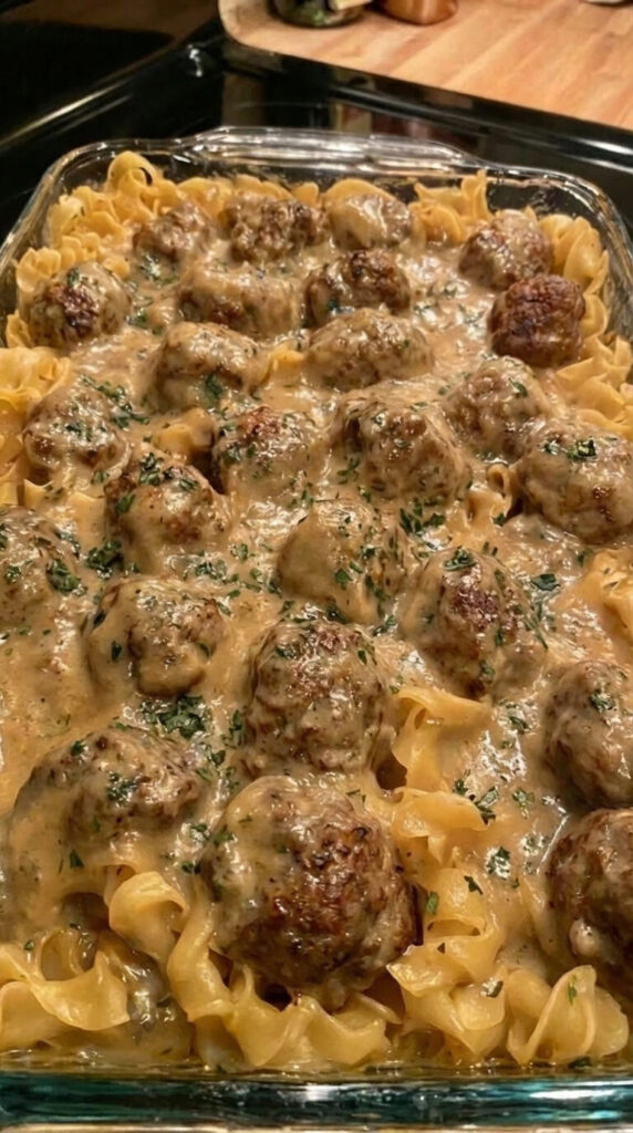Swedish Meatball Noodle Bake – Cooking and Recipes